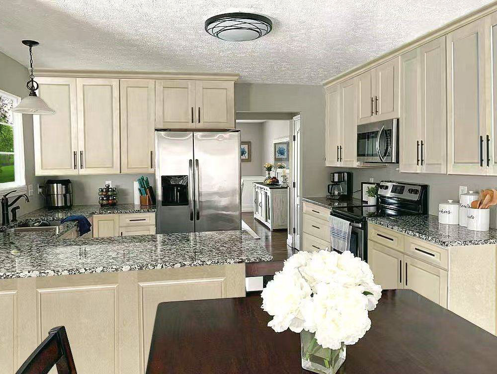 sonona-wheat-kitchen-cabinets-display - Builders Surplus